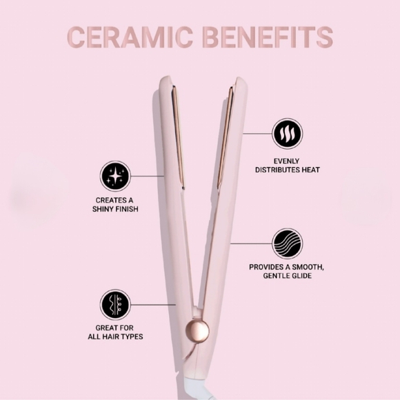 The Beachwaver Co. | Hair | Bnib Beachwaver Coast Pro Ceramic Pink Flat ...